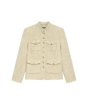 Mint Velvet Boucle Jacket With Pockets