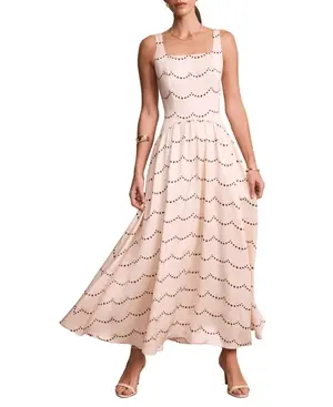Mint Velvet Spot Print Midi Dress