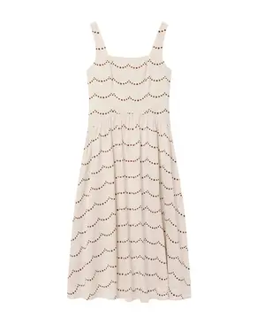 Mint Velvet Spot Print Midi Dress