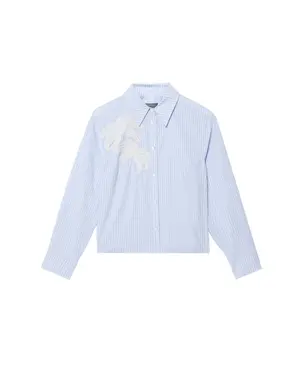 Mint Velvet Stripe Embroidered Shirt