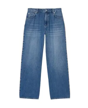 Mint Velvet Lace Trim Straight Jeans