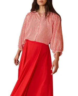 Mint Velvet Striped Batwing Blouse