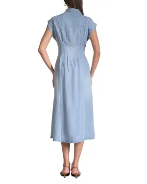 Elan Cap Sleeve Midi Dress