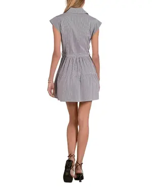 Elan Cap Sleeve Tiered Dress
