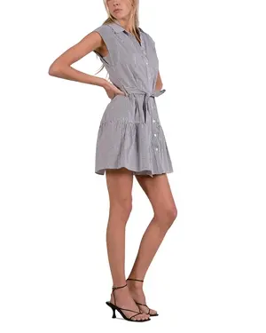 Elan Cap Sleeve Tiered Dress
