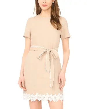 CECE DUPRAZ A-line Mini Dress - Toffee