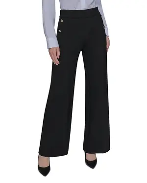 Karl Lagerfeld Paris Sailor Ponte Pants