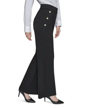 Karl Lagerfeld Paris Sailor Ponte Pants