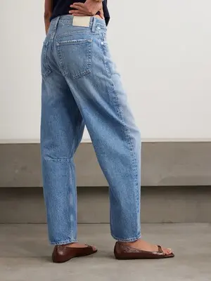 Citizens Of Humanity Miro Mid-rise Barrel-leg Jeans - Blue