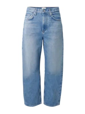 Citizens Of Humanity Miro Mid-rise Barrel-leg Jeans - Blue