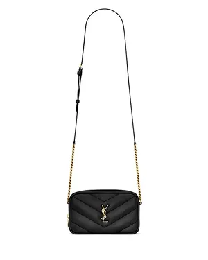 Saint Laurent Loulou Mini Camera Bag - Black