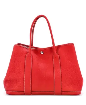 Hermès 36 Garden Party Tote - Red