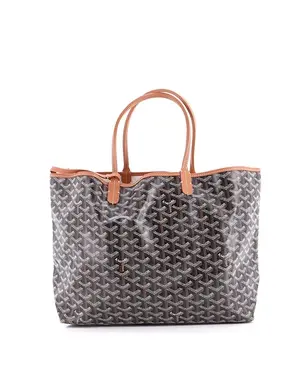 Goyard Saint Louis Pm Tote Coated Canvas - Brown