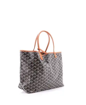 Goyard Saint Louis Pm Tote Coated Canvas - Brown