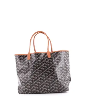 Goyard Saint Louis Pm Tote Coated Canvas - Brown