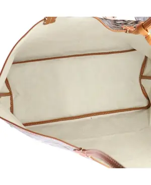 Goyard Saint Louis Pm Tote Coated Canvas - Brown