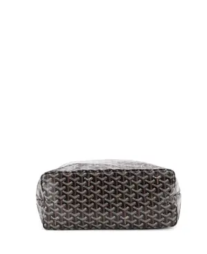 Goyard Pm Saint Louis Tote Coated Canvas - Black