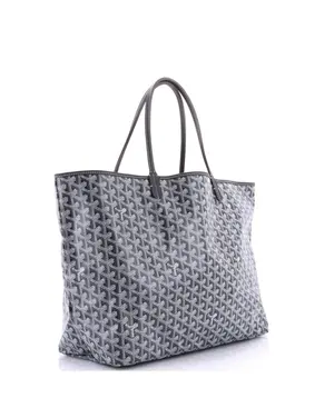 Goyard Gm Saint Louis Tote Coated Canvas - Gray