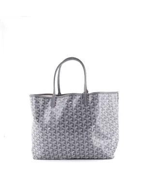 Goyard Pm Saint Louis Tote Coated Canvas - Gray
