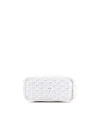 Goyard Anjou Reversible Tote Coated Canvas - White
