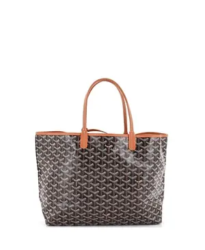 Goyard Pm Saint Louis Tote Coated Canvas - Black