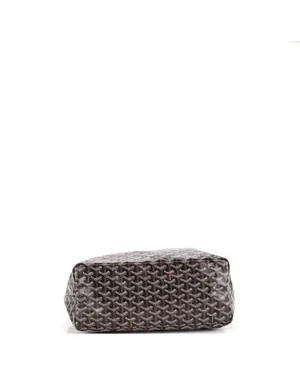 Goyard Pm Saint Louis Tote Coated Canvas - Black