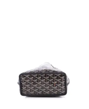 Goyard Anjou Reversible Tote Coated Canvas - Black