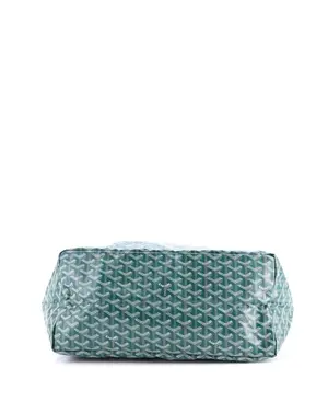 Goyard Gm Saint Louis Tote Coated Canvas - Green