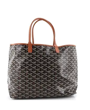 Goyard Pm Saint Louis Tote Coated Canvas - Brown