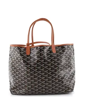 Goyard Pm Saint Louis Tote Coated Canvas - Brown