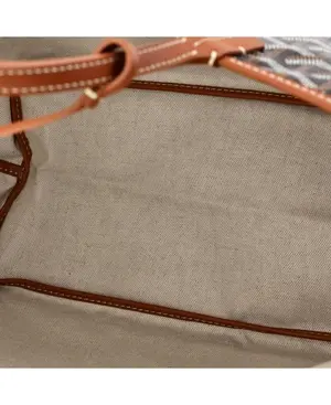 Goyard Pm Saint Louis Tote Coated Canvas - Brown