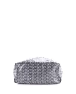 Goyard Saint Louis Pm Tote Coated Canvas - Gray