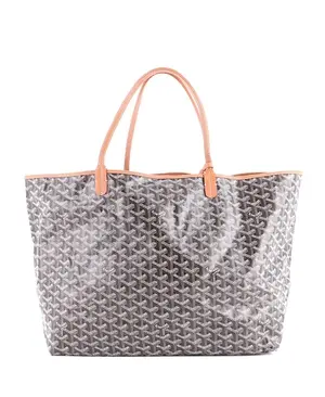 Goyard Gm Saint Louis Tote Coated Canvas - Brown