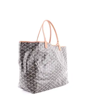 Goyard Gm Saint Louis Tote Coated Canvas - Brown