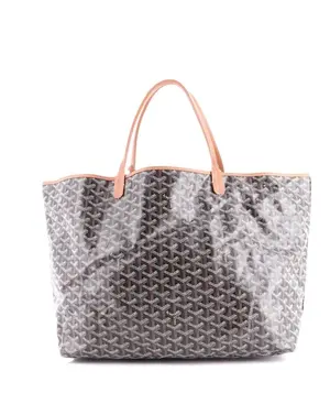 Goyard Gm Saint Louis Tote Coated Canvas - Brown