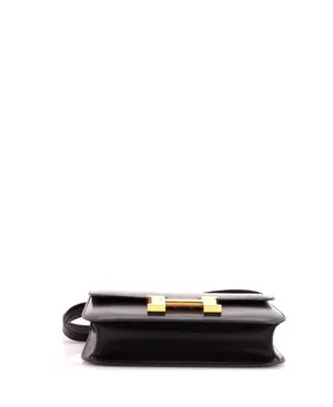 Hermès 24 Constance Nm Bag - Black