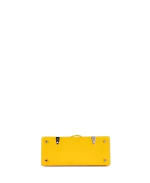 Goyard Pm Saigon Top Handle Bag Coated Canvas With Leather