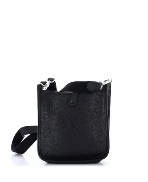 Hermès Tpm Evelyne Bag Gen Iii Clemence - Black