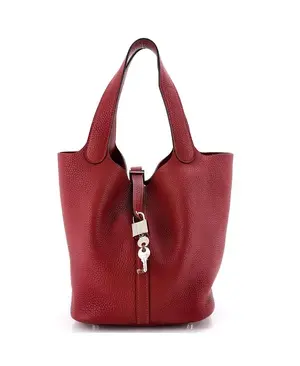 Hermès Mm Picotin Lock Bag Clemence