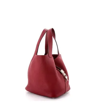 Hermès Mm Picotin Lock Bag Clemence