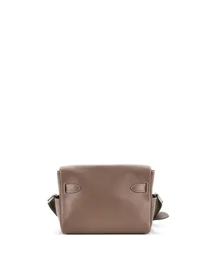 Hermès Pm Kelly Messenger Bag Evercolor - Gray
