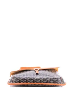 Goyard Coursier Messenger Bag Coated Canvas And Leather