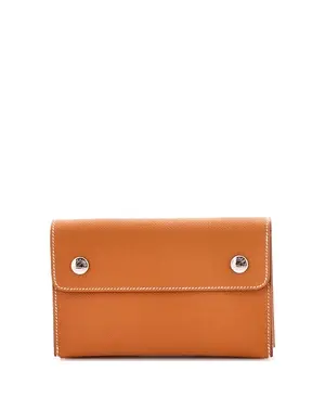 Hermès Hermesnap Wallet Bag Epsom - Brown