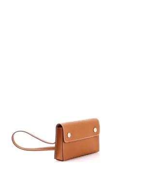 Hermès Hermesnap Wallet Bag Epsom - Brown