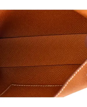 Hermès Hermesnap Wallet Bag Epsom - Brown