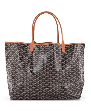 Goyard Gm Saint Louis Tote Coated Canvas - Brown