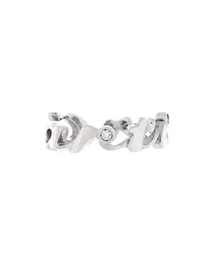 CARTIER Signature 3 Diamonds 18k Gold Ring - White