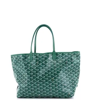 Goyard Saint Louis Pm Tote Coated Canvas - Green