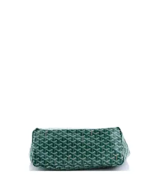 Goyard Saint Louis Pm Tote Coated Canvas - Green
