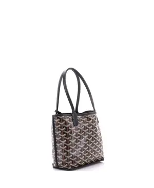 Goyard Anjou Reversible Tote Coated Canvas - Black